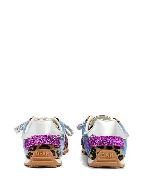 Dsquared2 Wild2" Printed Lace-up Sneakers - Neutrals