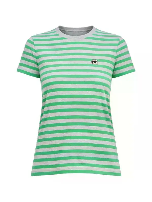 Karl Lagerfeld Ikon Striped T-shirt
