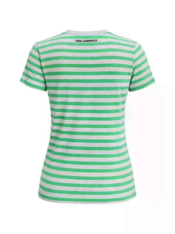 Karl Lagerfeld Ikon Striped T-shirt