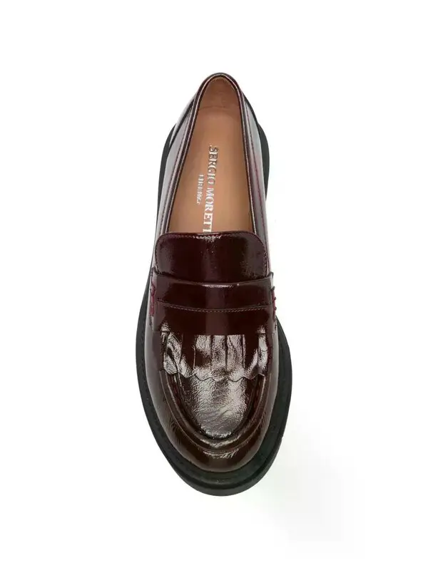SERGIO MORETTI FIRENZE Lug-sole Loafers