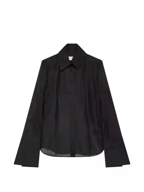 Matieres Fecales Sheer Silk Shirt