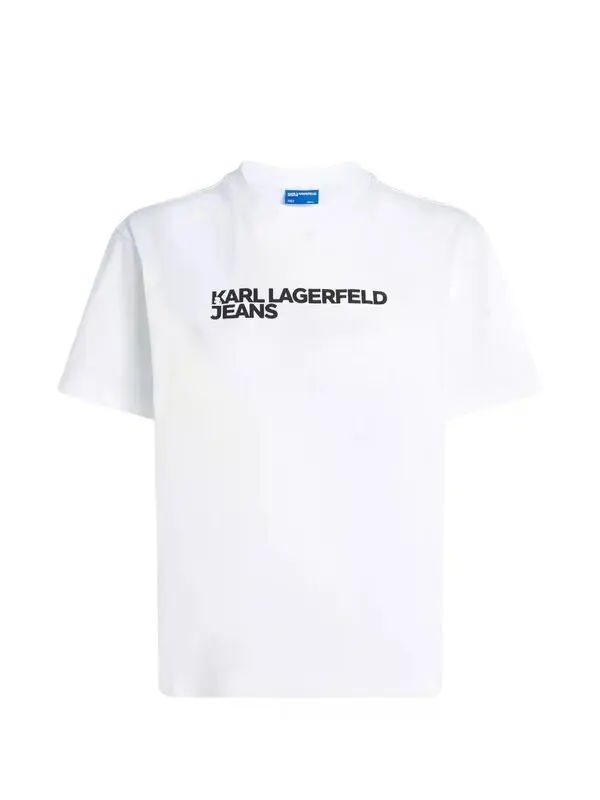 Karl Lagerfeld Logo-print Short-sleeve T-shirt - White