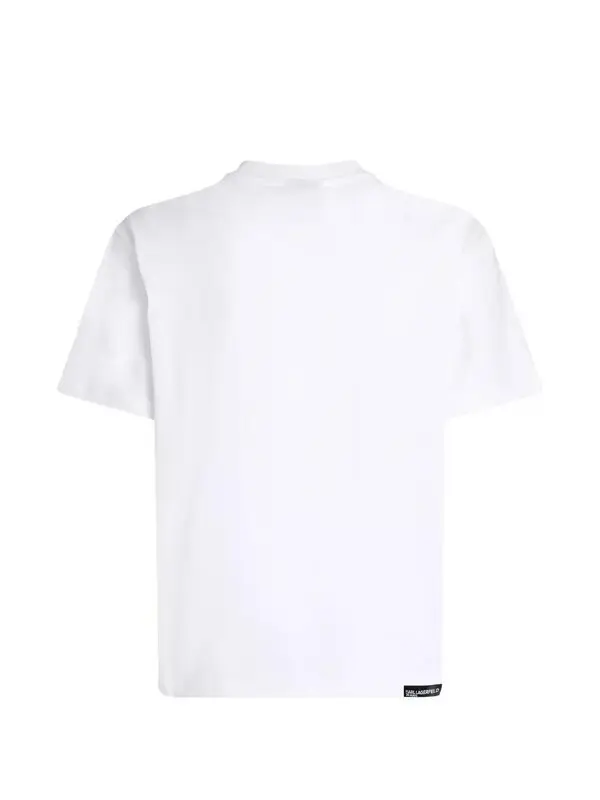 Karl Lagerfeld Logo-print Short-sleeve T-shirt - White