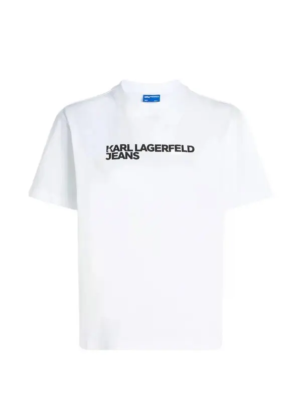 Karl Lagerfeld Logo-print Short-sleeve T-shirt - White