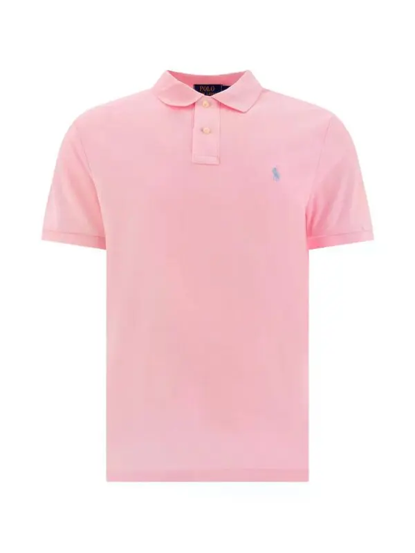 Polo Ralph Lauren Polo Pony Piqué Polo Shirt - Pink