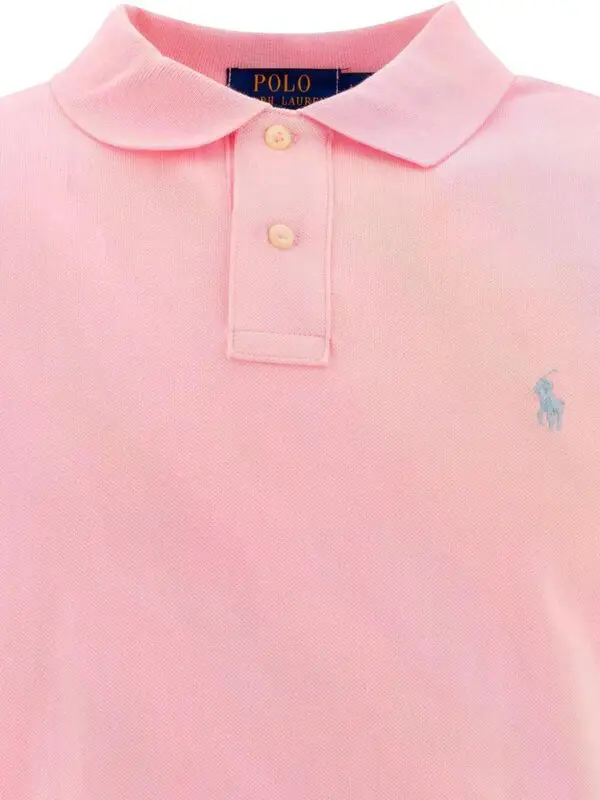 Polo Ralph Lauren Polo Pony Piqué Polo Shirt - Pink