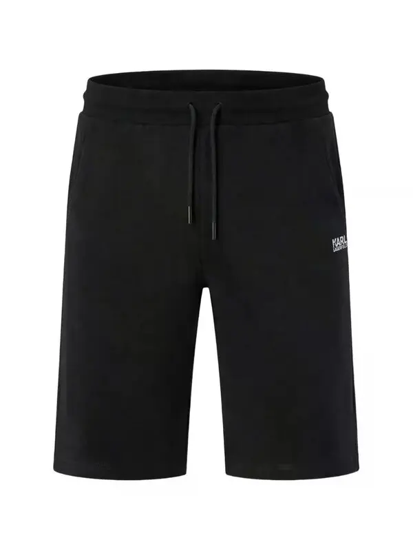 Karl Lagerfeld Logo-print Drawstring Shorts