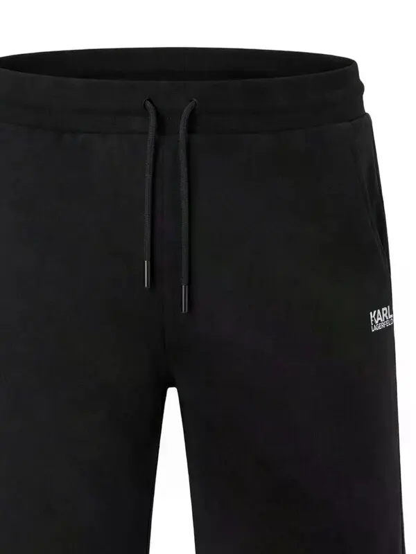 Karl Lagerfeld Logo-print Drawstring Shorts