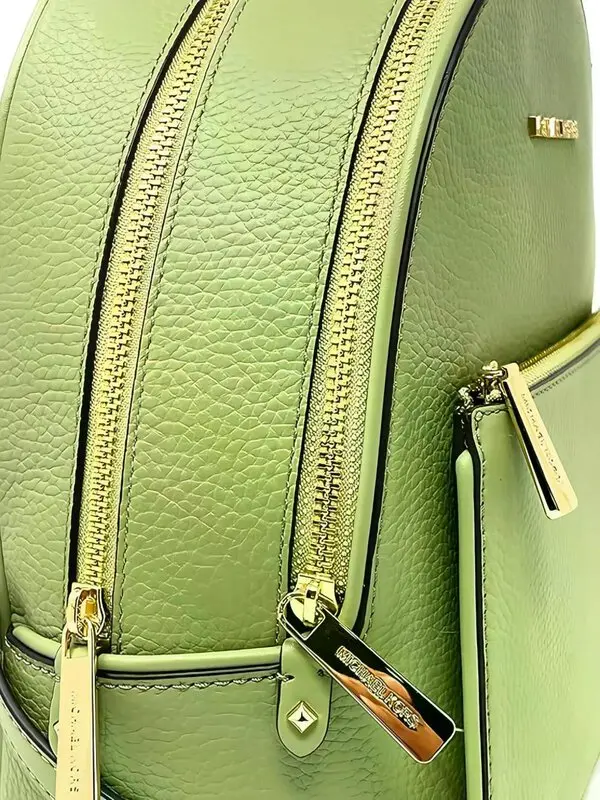 Michael Kors Grained Leather Adina Backpack - Green