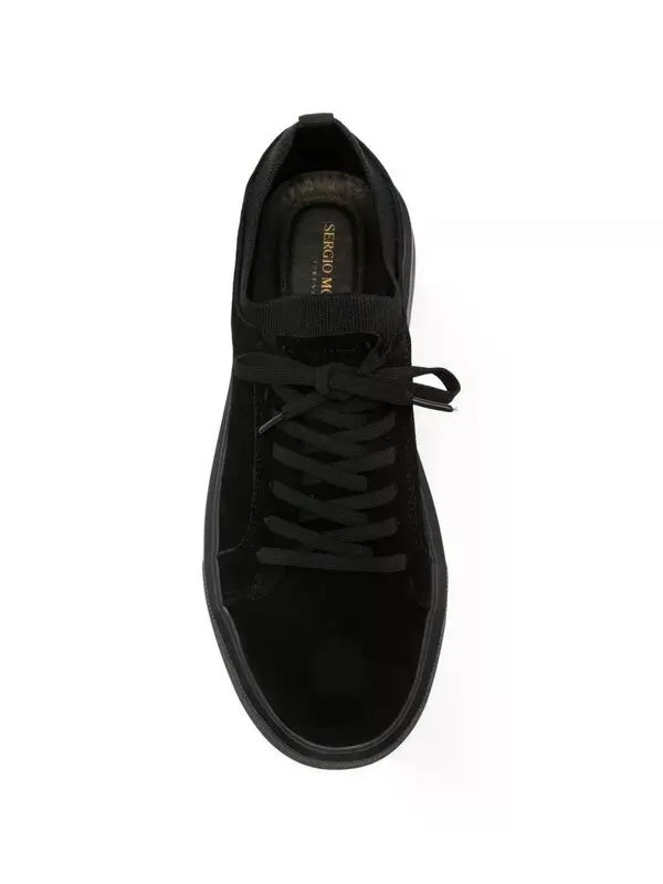 SERGIO MORETTI FIRENZE Suede Lace-up Sneakers