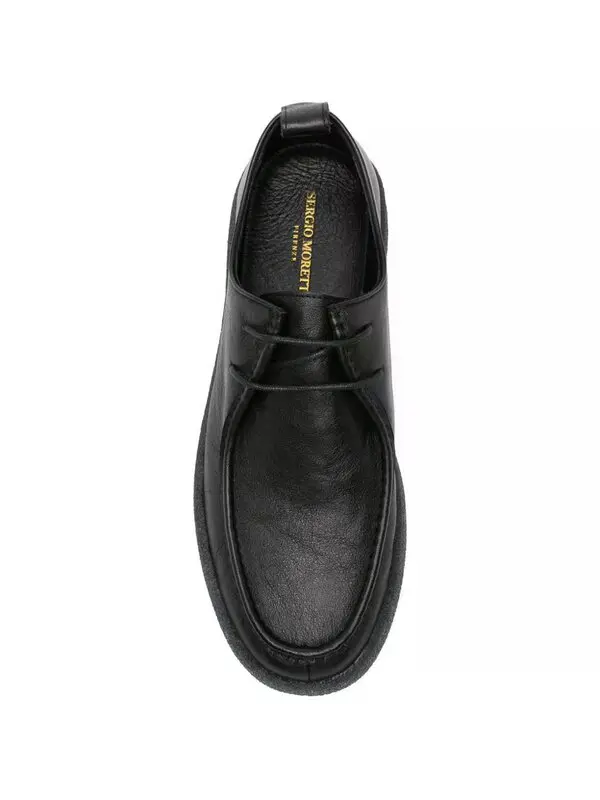 SERGIO MORETTI FIRENZE Lace-up Leather Derby Shoes