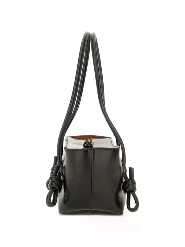 Hereu Fleca Knot-detail Leather Shoulder Bag