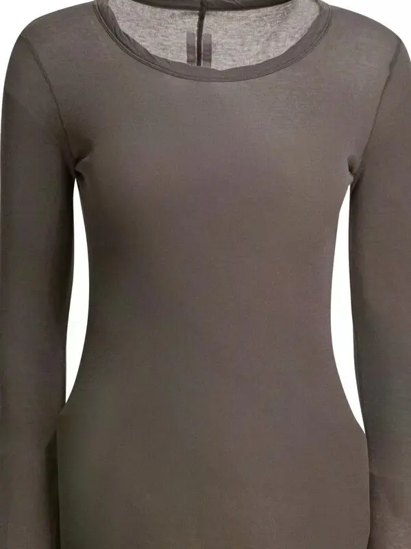 Rick Owens Long-sleeve Midi Dress
