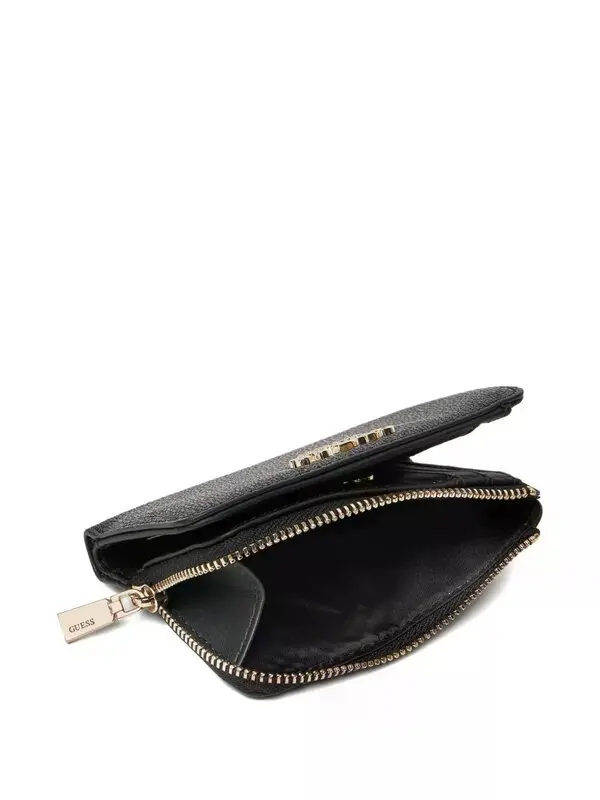 Guess Laurel 4g-logo Patterned Wallet - Grey
