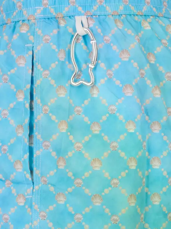 Fedeli Printed Swim Shorts
