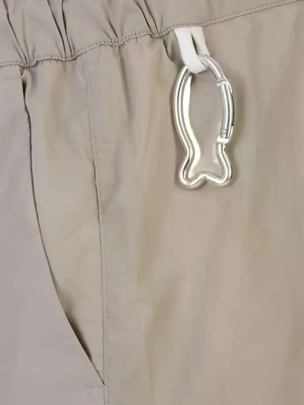 Fedeli Drawstring Shorts With Carabiner Detail