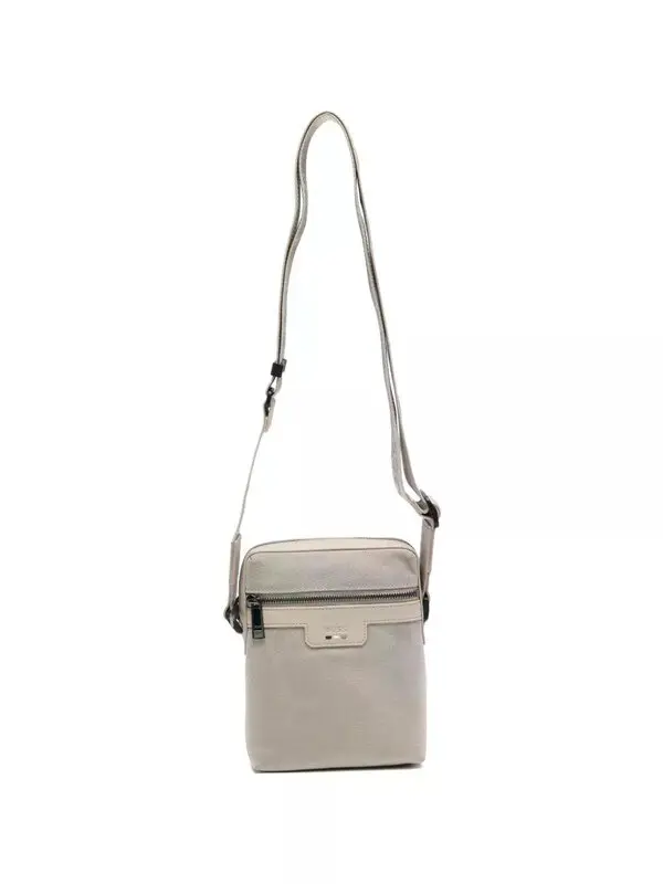 BOSS Logo Messenger Bag - Neutrals