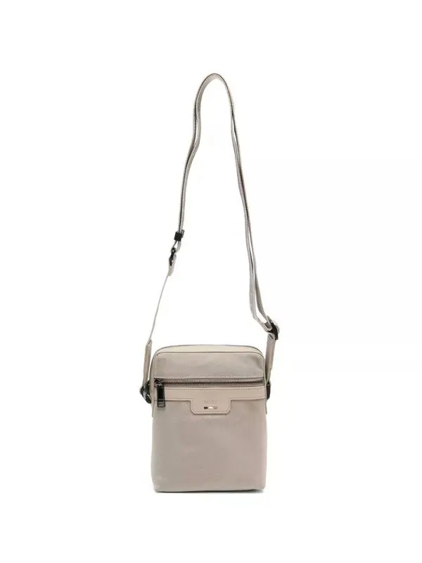 BOSS Logo Messenger Bag - Neutrals
