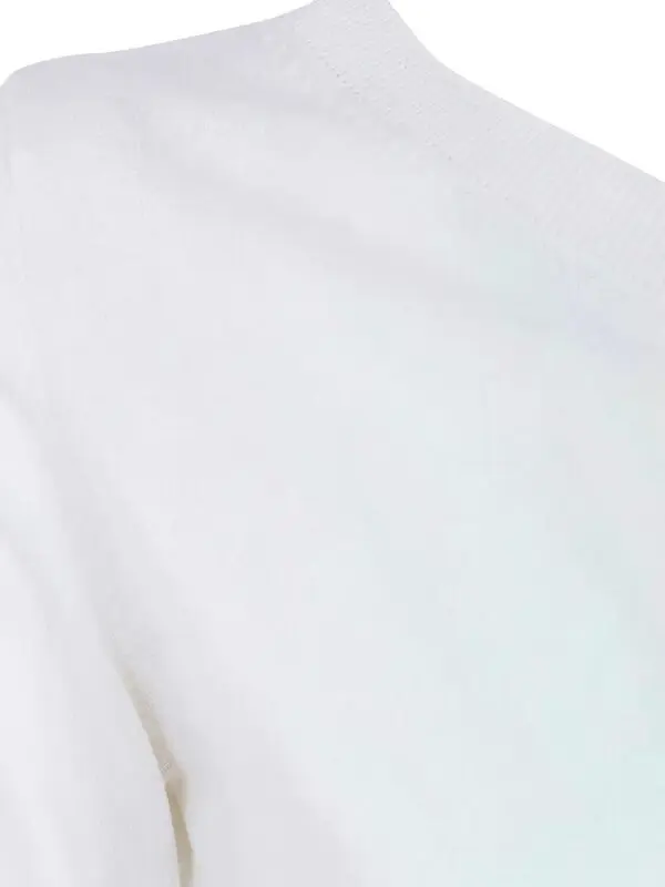 Rossopuro V-neck Cotton Sweater