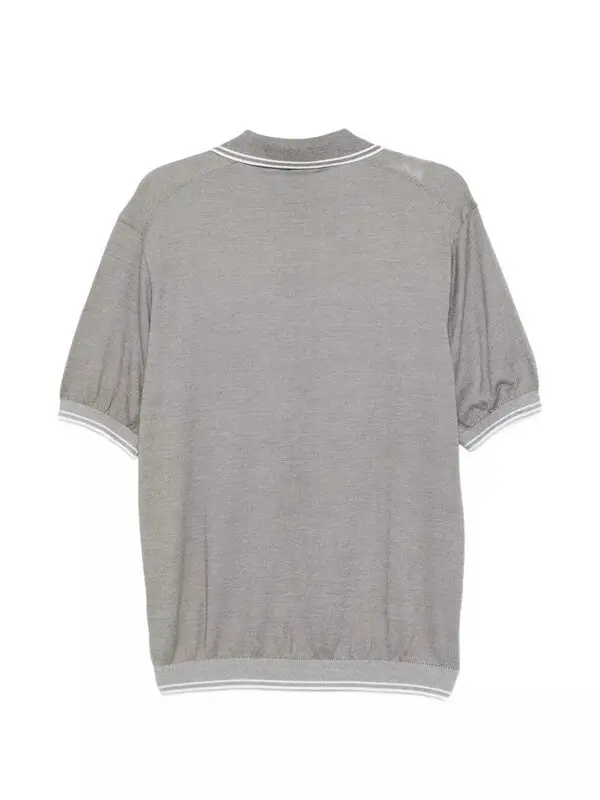 Paul & Shark Striped-trim T-shirt