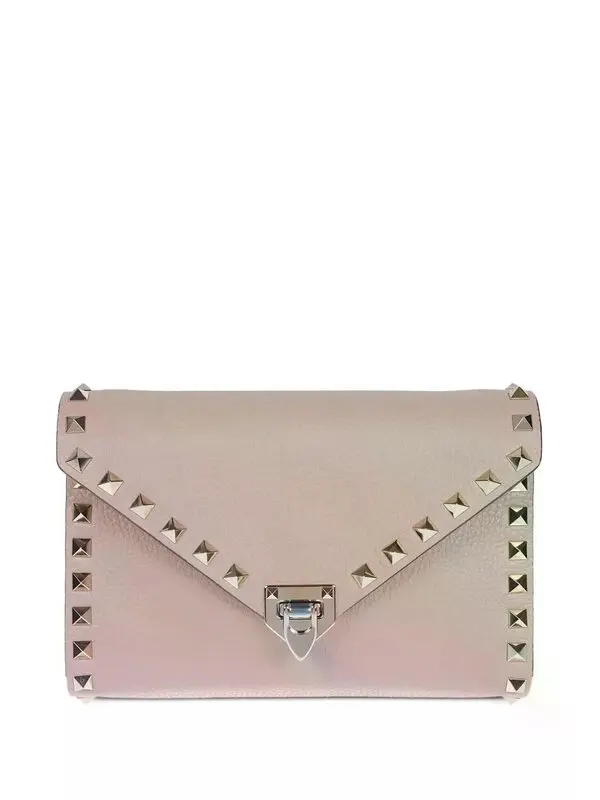 Valentino Garavani Rockstud Leather Clutch