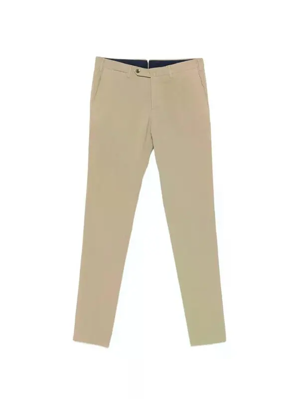 PT TORINO Belt-loop Pocket Trousers - Neutrals