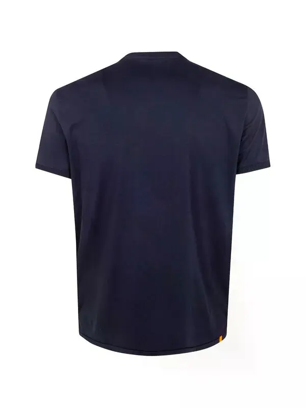 RRD Ribbed-trim T-shirt - Blue