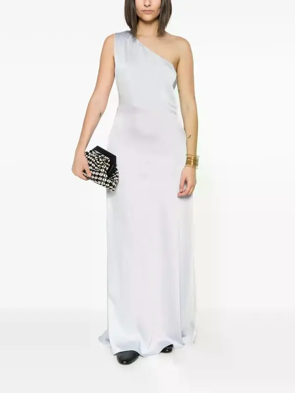 ELEH One-shoulder Maxi Dress - Blue