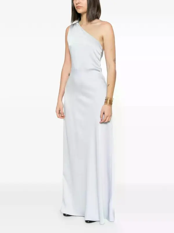 ELEH One-shoulder Maxi Dress - Blue