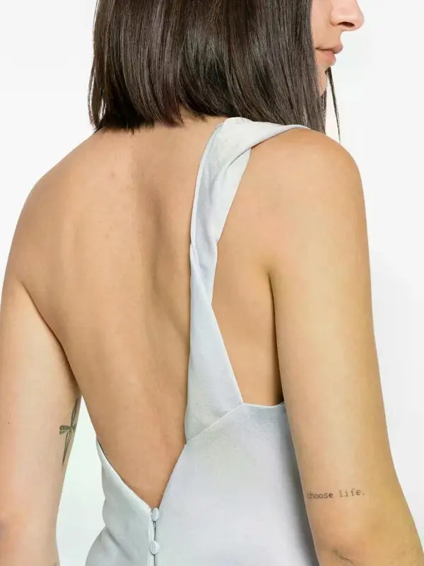 ELEH One-shoulder Maxi Dress - Blue
