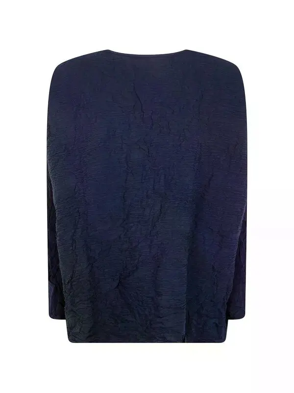 DANIELA GREGIS Crinkled Top - Blue