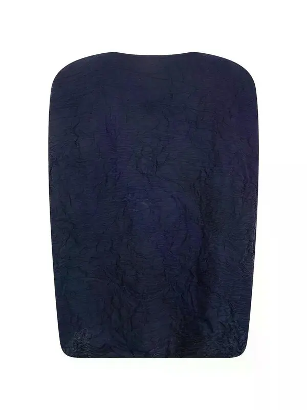 DANIELA GREGIS Crinkled Top - Blue