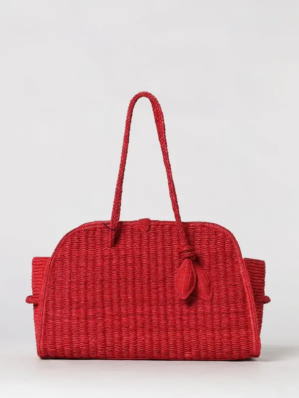 Jacquemus Woven Shoulder Bag - Red