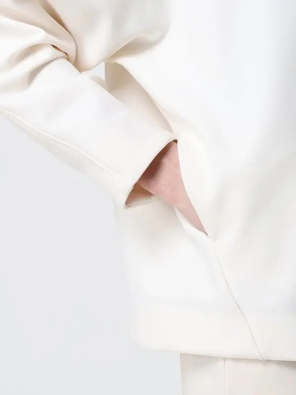 Max Mara Scuba Jersey Jacket - Ivory
