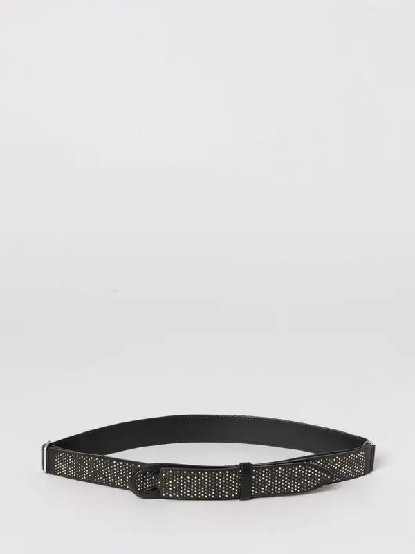 ORTIGNI Embellished Belt - Black