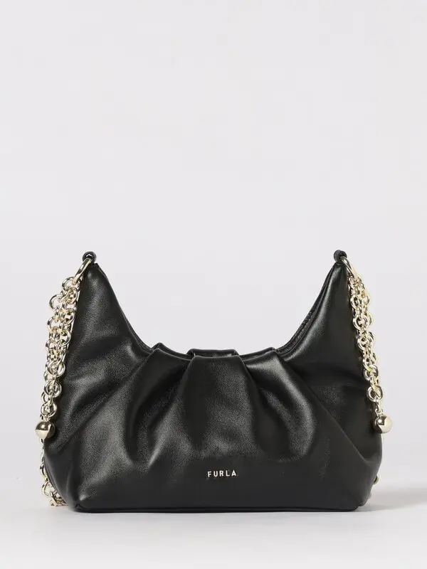 Furla Mini Bag With Chain Strap - Black