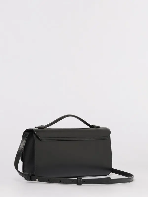 Furla Clara Leather Clutch - Black