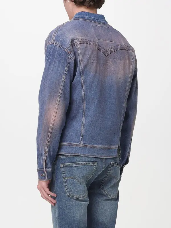 Versace Vintage Effect Denim Jacket