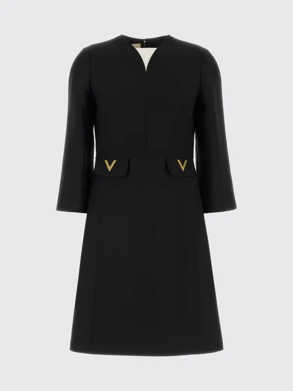 Valentino Garavani Virgin Wool And Silk Dress