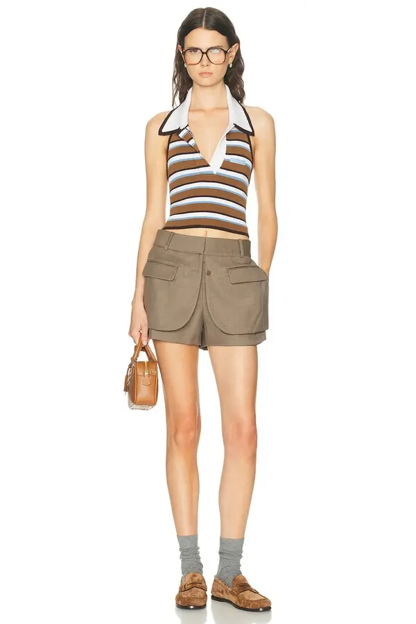 Monse Bunny Ear Knit Top