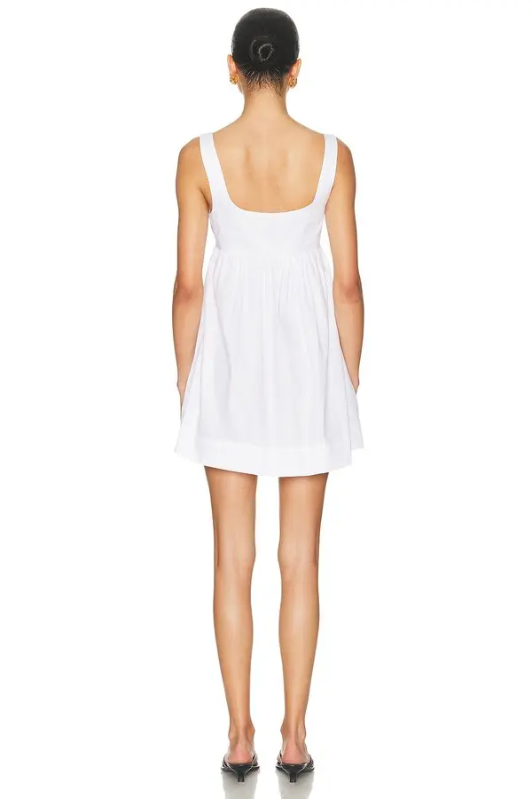 Matthew Bruch Tank Drawstring Baby Doll Dress