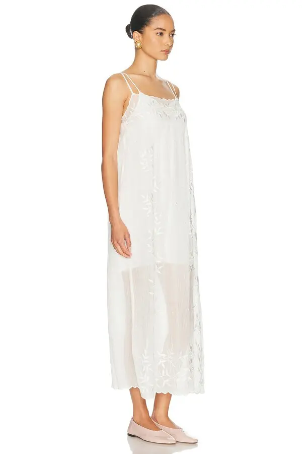 ALL THAT REMAINS Jenine Embroidered Dress