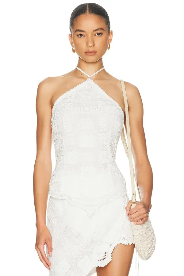 ALL THAT REMAINS Valentine Crochet Top