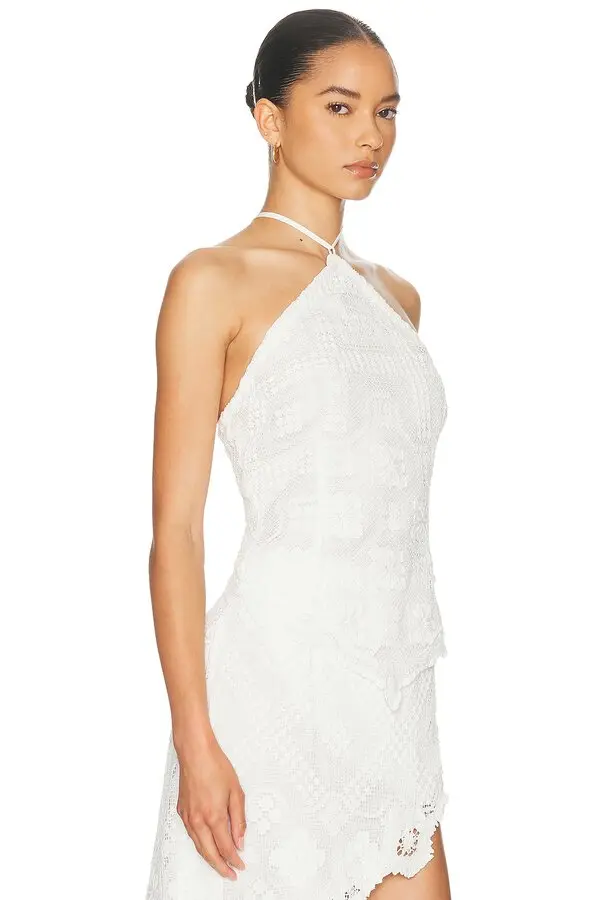 ALL THAT REMAINS Valentine Crochet Top