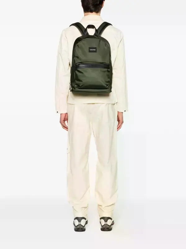 Calvin Klein Logo-patch Laptop Backpack