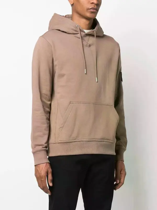 Calvin Klein Heavyweight Cotton Hoodie - Brown