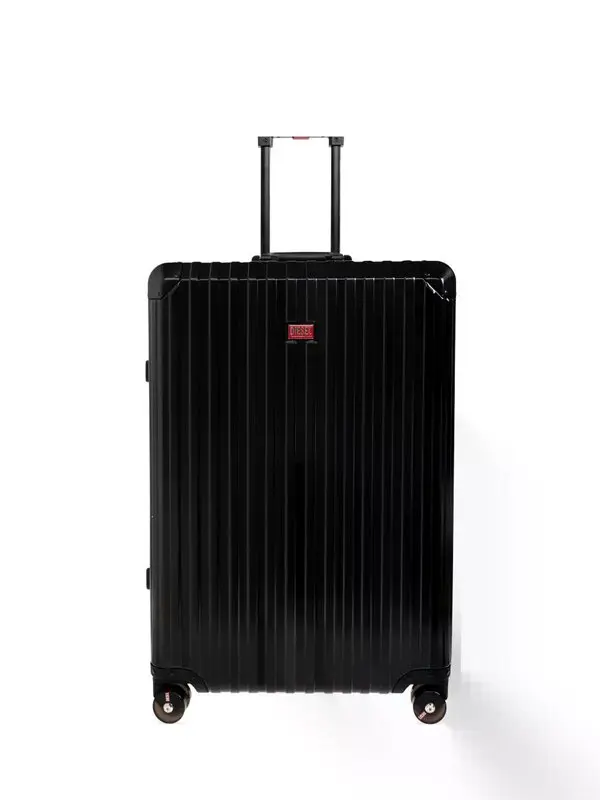 DIESEL® Ribbed Aluminum Suitcase