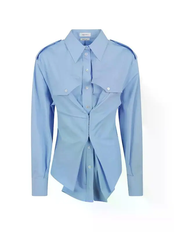 Alexander McQueen Corset-style Epaulette Shirt