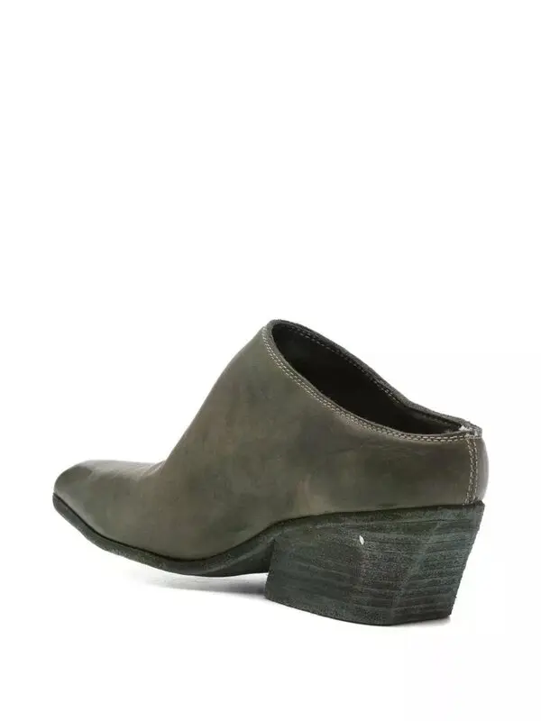 Guidi Leather Mules