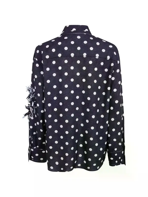 AVIU Polka-dot Print Shirt